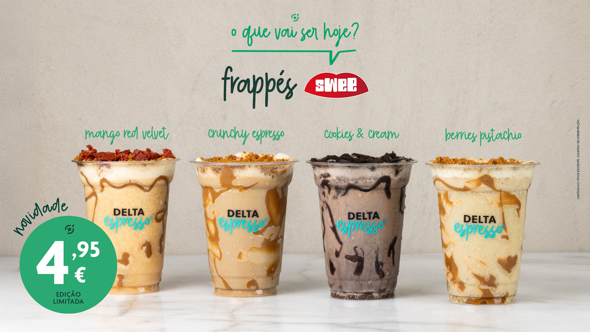 DELTA Espresso e Swee lançam nova linha de bebidas para o verão ...